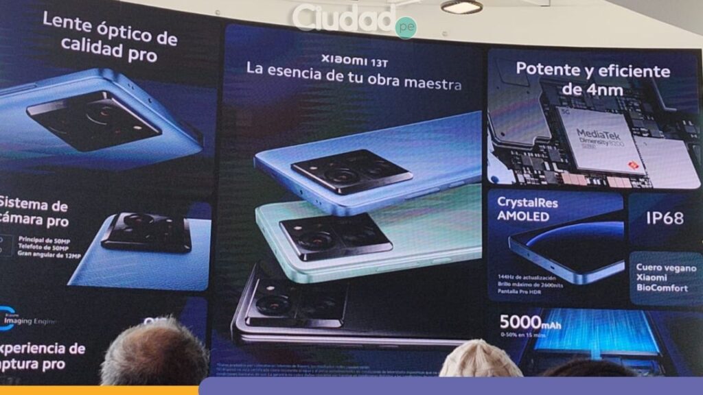XIAOMI PRESENTA EN PERÚ EL SMARTPHONE XIAOMI 13T - Ciudad