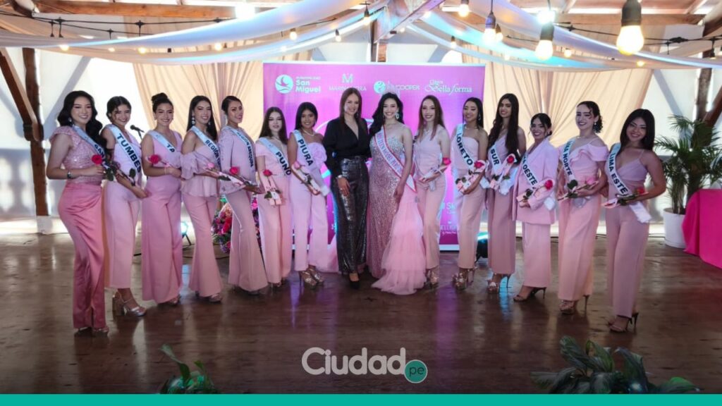 Marina Mora presenta a las candidatas del Miss Teen Model Perú 2025 ...